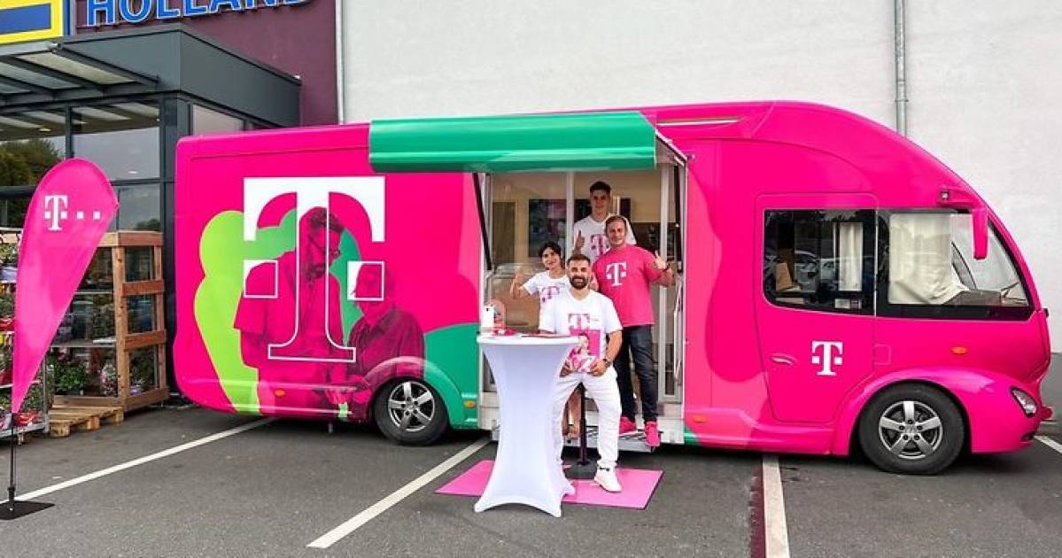 Der Telekom Truck ist los - telecom-handel.de