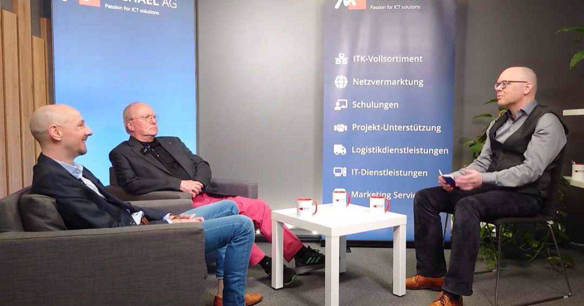 Siegfried Michael und Oliver Hemann im Talk am Gleis 11 - telecom-handel.de